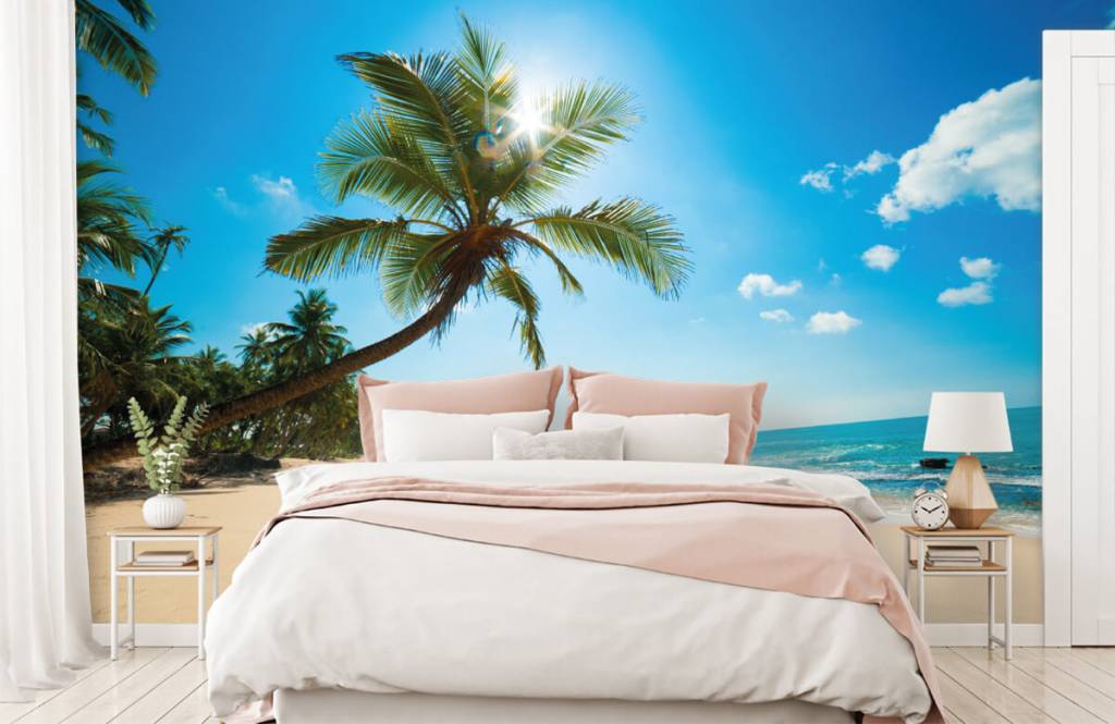 Große Palme - Fototapete