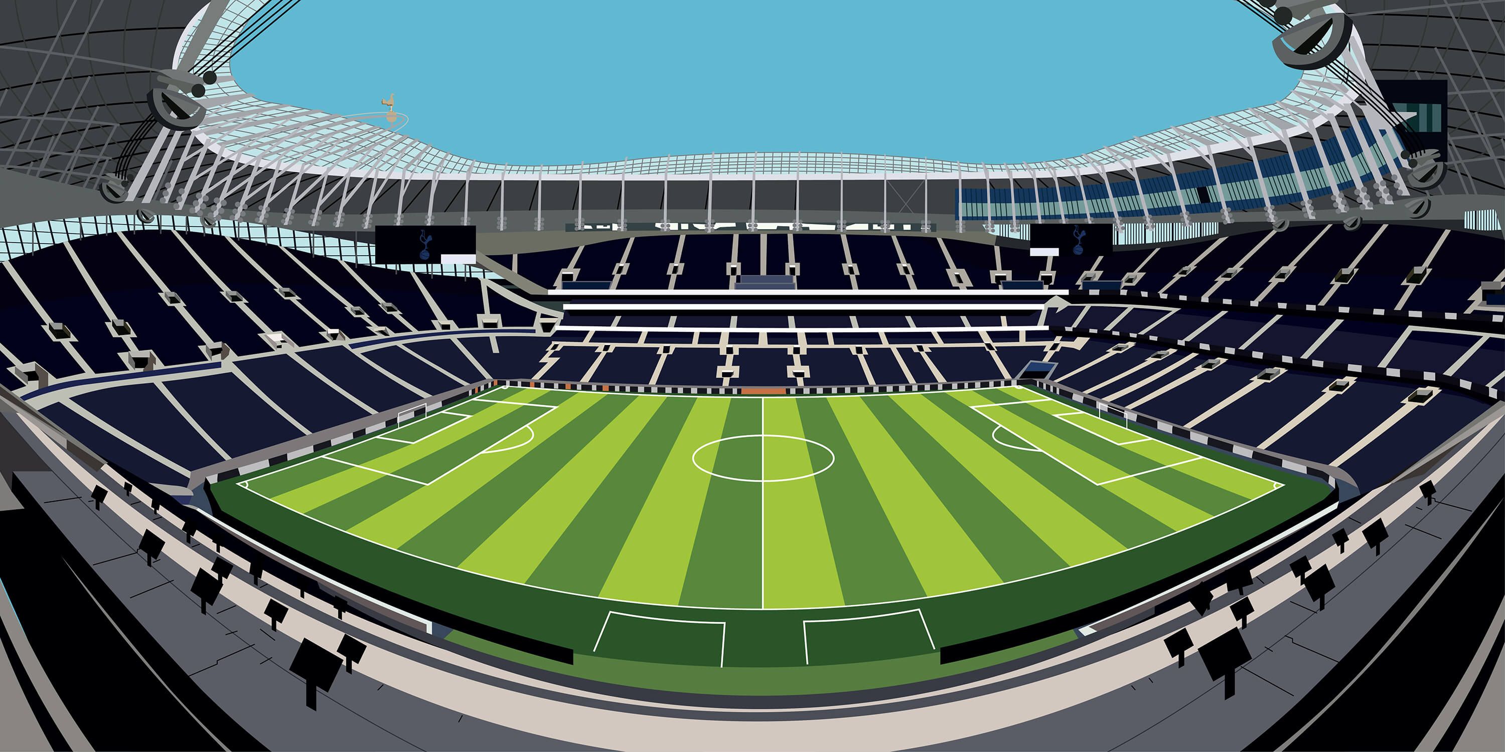 Fotballbane Stadion Tapet Weltberühmter Fußballverein Barcelona